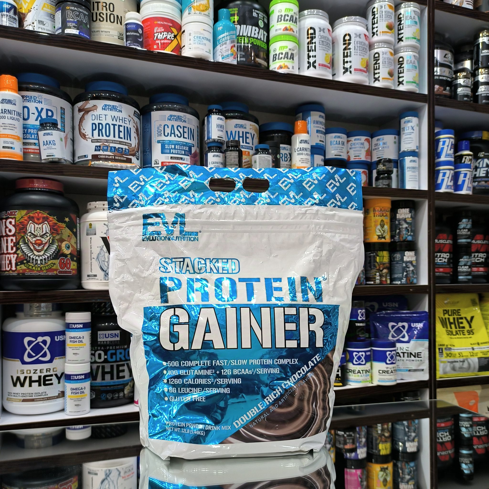 پروتئین گینر استکد ای‌وی‌ال - EVL Stacked Protein Gainer - متاماسل ...